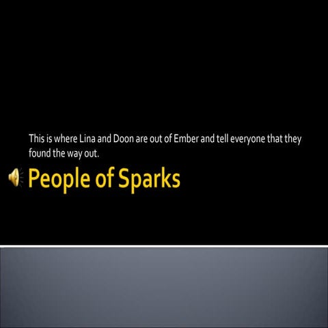 People Of Sparks | PPT