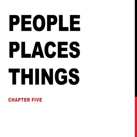 People Places Things | PPTX