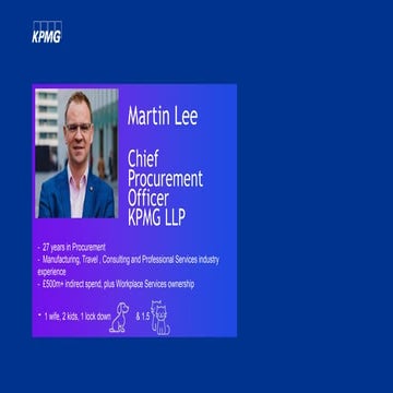 People, Planet, Profit – Risk or Opportunity for Procurement (Lee ...