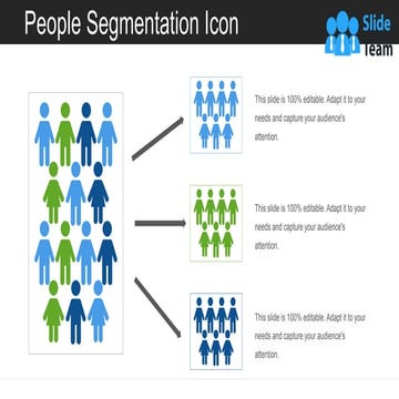 People Segmentation Icon | PPT