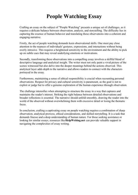 Eye Essay. The University of West Los Angeles | PDF