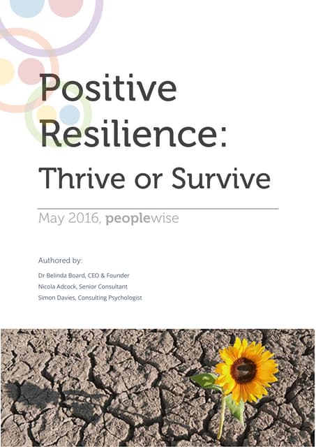 Resilience | PPTX