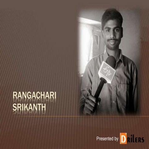 People you should know like Rangachari Srikanth | PPT