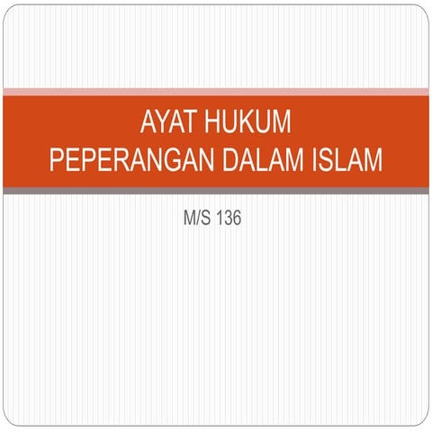 PEPERANGAN DALAM ISLAM pendidkan syariah islamiah t5.pptx
