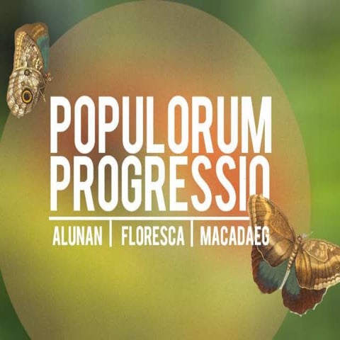 Populorum progressio | PPTX
