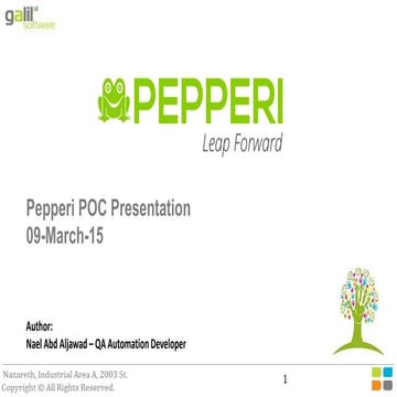Pepperi presentation | PPTX