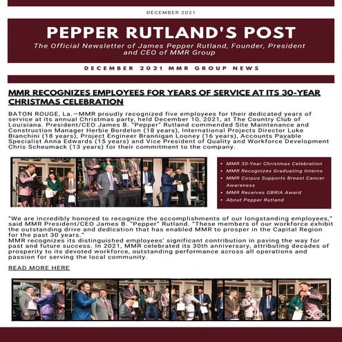 Pepper's Post | December 2021 | PDF