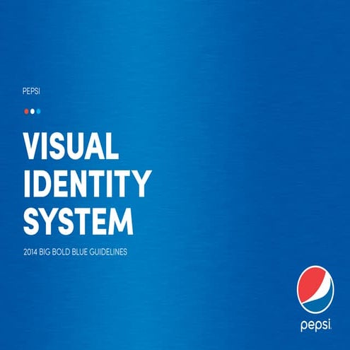 Pepsi VIsual identidade - brandbook da marca | PDF