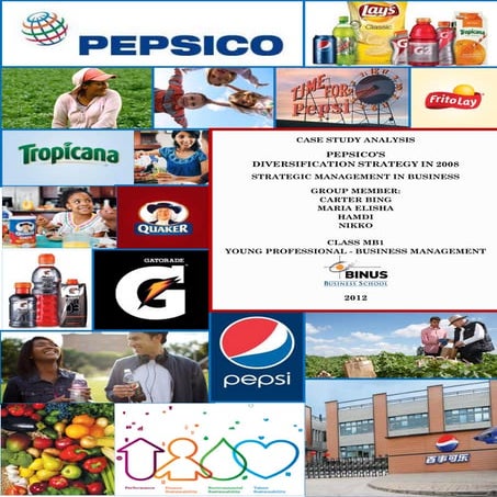 Pepsi co. - Case Study | PDF