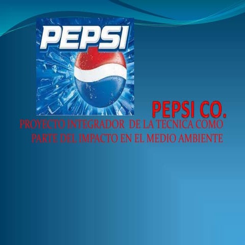Pepsi co | PPTX