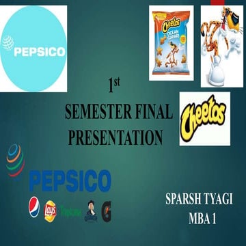 Pepsico ppt | PPTX