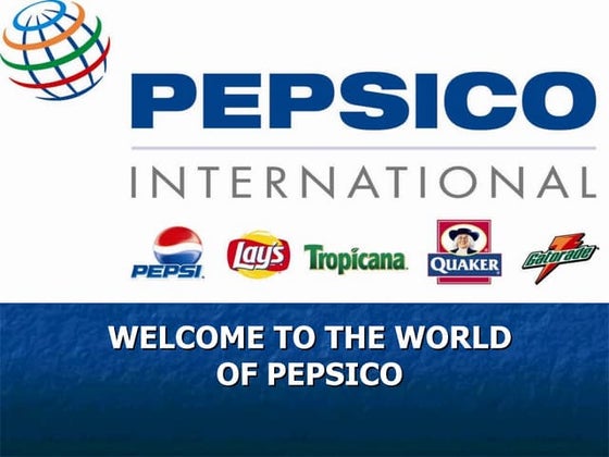 PepsiCo (overview) | PPTX | Large Business | Business