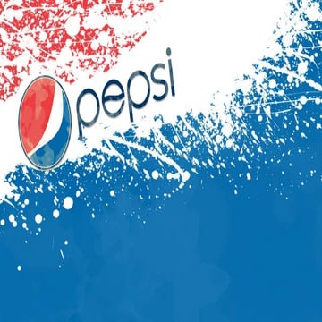 Pepsi doc | PPTX
