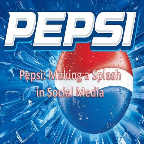 Pepsi presentation | PPT