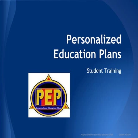 The Personal Education Plan - why is it important.pdf