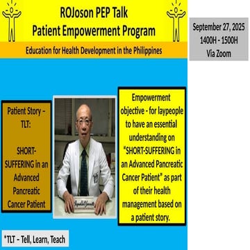 ROJoson PEP Talk: Philippine National Health Awareness Calendar - 2025 ...