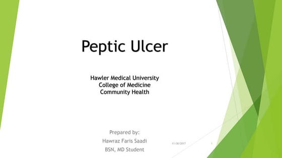 Peptic ulcer disease (pud) | PDF | Digestive Disorders | Diseases and ...