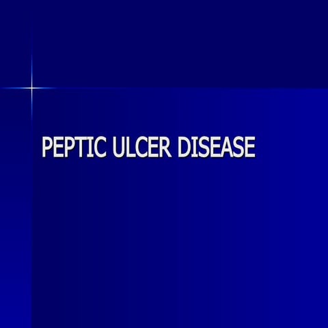 Peptic ulcer:drugs and treatment.ppt.... | PPT