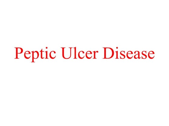 PUD-1.pptx peptide ulcer disease for exam | PPT
