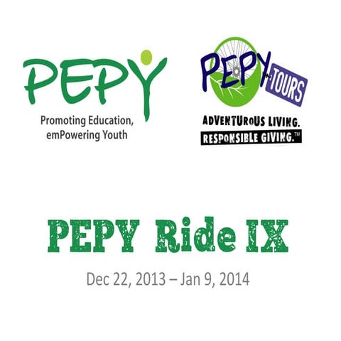 PEPY Ride IX | PDF