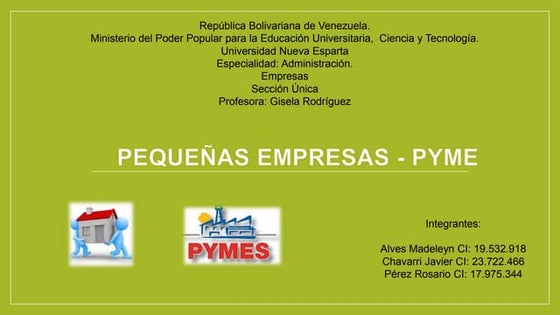 Administración de Pymes | PPT
