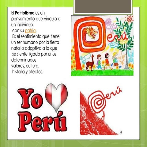 valor del patriotismo | PPTX