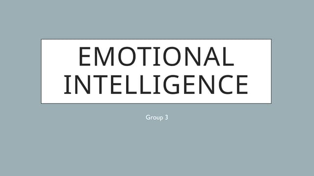 Personal Development Emotional Intelligence.pptx