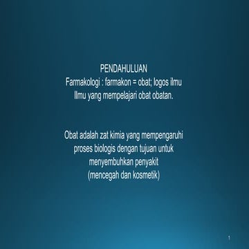 cabang ilmu farmakologi (farmakokinetika) | PPTX