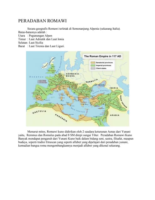 6. peradaban romawi | PDF