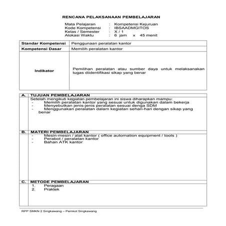 Peralatan kantors | PDF