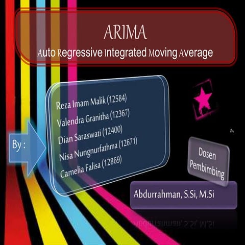 Peramalan ARIMA | PPTX