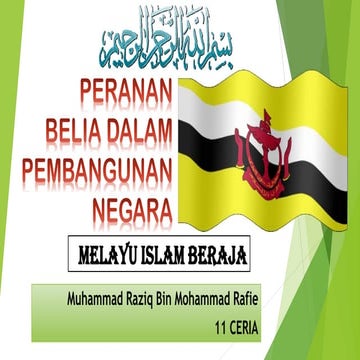 Peranan Belia Dalam Pembangunan Negara | PDF