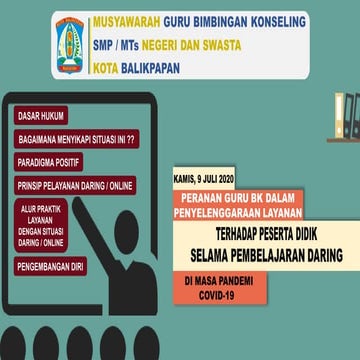 Peranan Guru BK Dalam Penyelenggaraan Layanan Terhadap Peserta Didik Selama Pembelajaran Daring ...