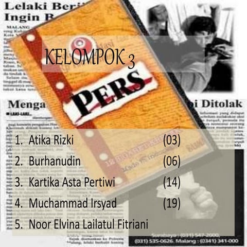 Kebebasan Pers kelas 12 SMA | PPTX