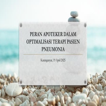 PERAN APOTEKER DALAM OPTIMALISASI TERAPI PASIEN PNEUMONIA.pptx