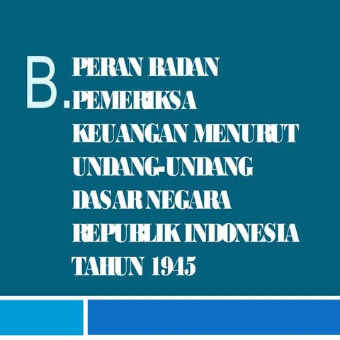 Peran bpk | PPT