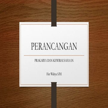 Perancangan | PPT