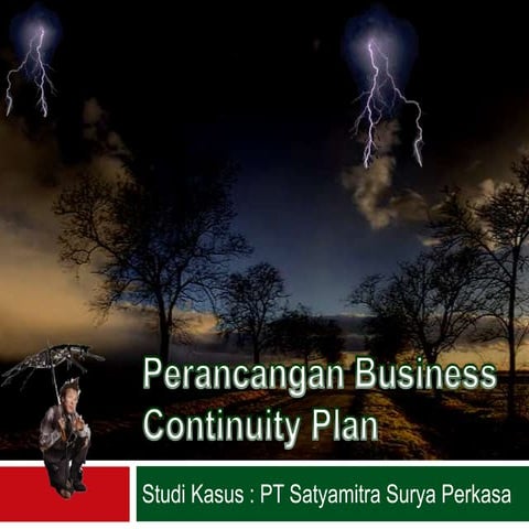Perancangan business continuity plan | PPTX