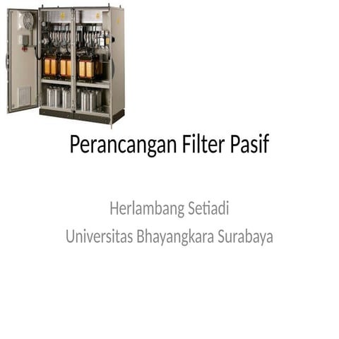 Perancangan Filter Pasif .pptx