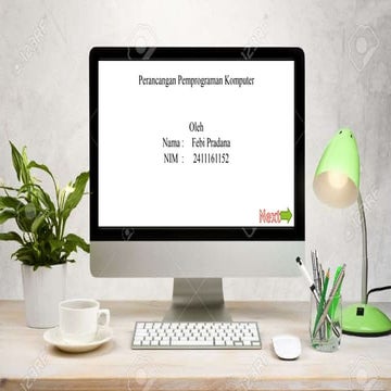 Makalah sejarah perkembangan komputer dari awal hingga saat ini | DOCX