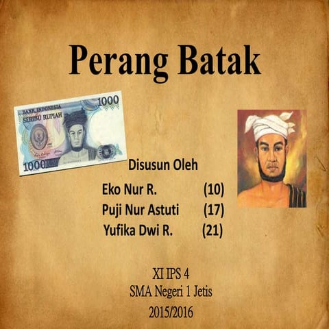 Perang Batak | PPTX