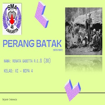 Perang Batak | PPTX