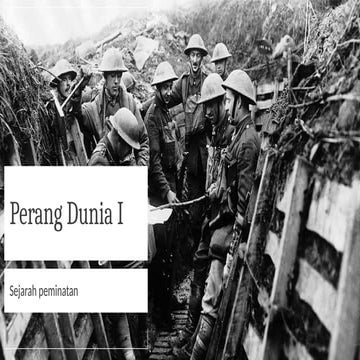 sejarah tentang Perang Dunia ke Satu.pptx
