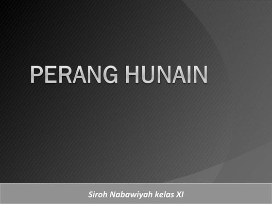 PERANG BADAR | PPT