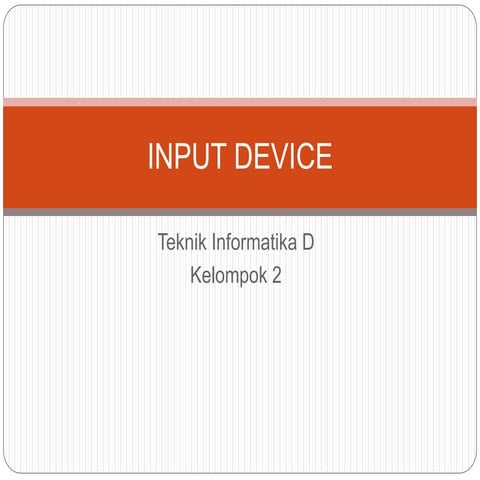 Perangkat input | PPT