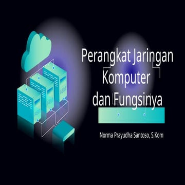 Pengenalan perangkat Jaringan komputer pada teknik jaringan komputer ...
