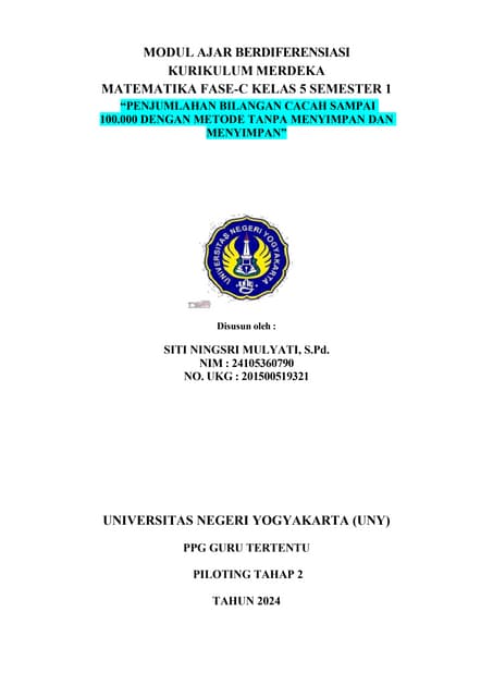 MODUL AJAR MATEMATIKA KELAS 2 KURIKULUM MERDEKA.pdf