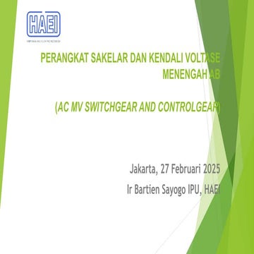 PERANGKAT SAKELAR DAN KENDALI VOLTASE MENENGAH AB (AC MV SWITCHGEAR AND ...