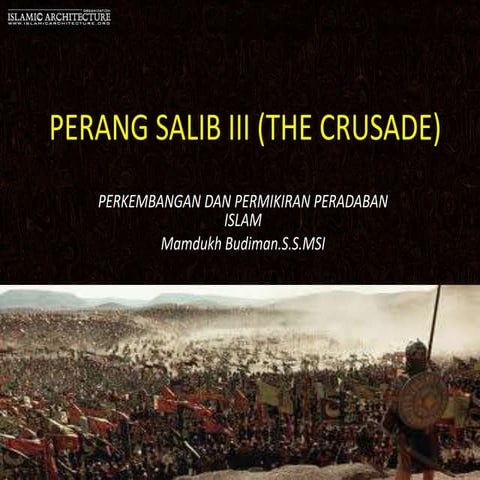 Perang salib iii (the crusade) | PPT