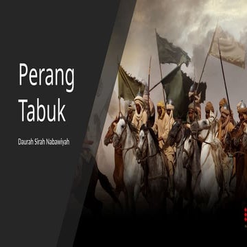 Perang Tabuk - Daurah Sirah Nabawiyah.pptx